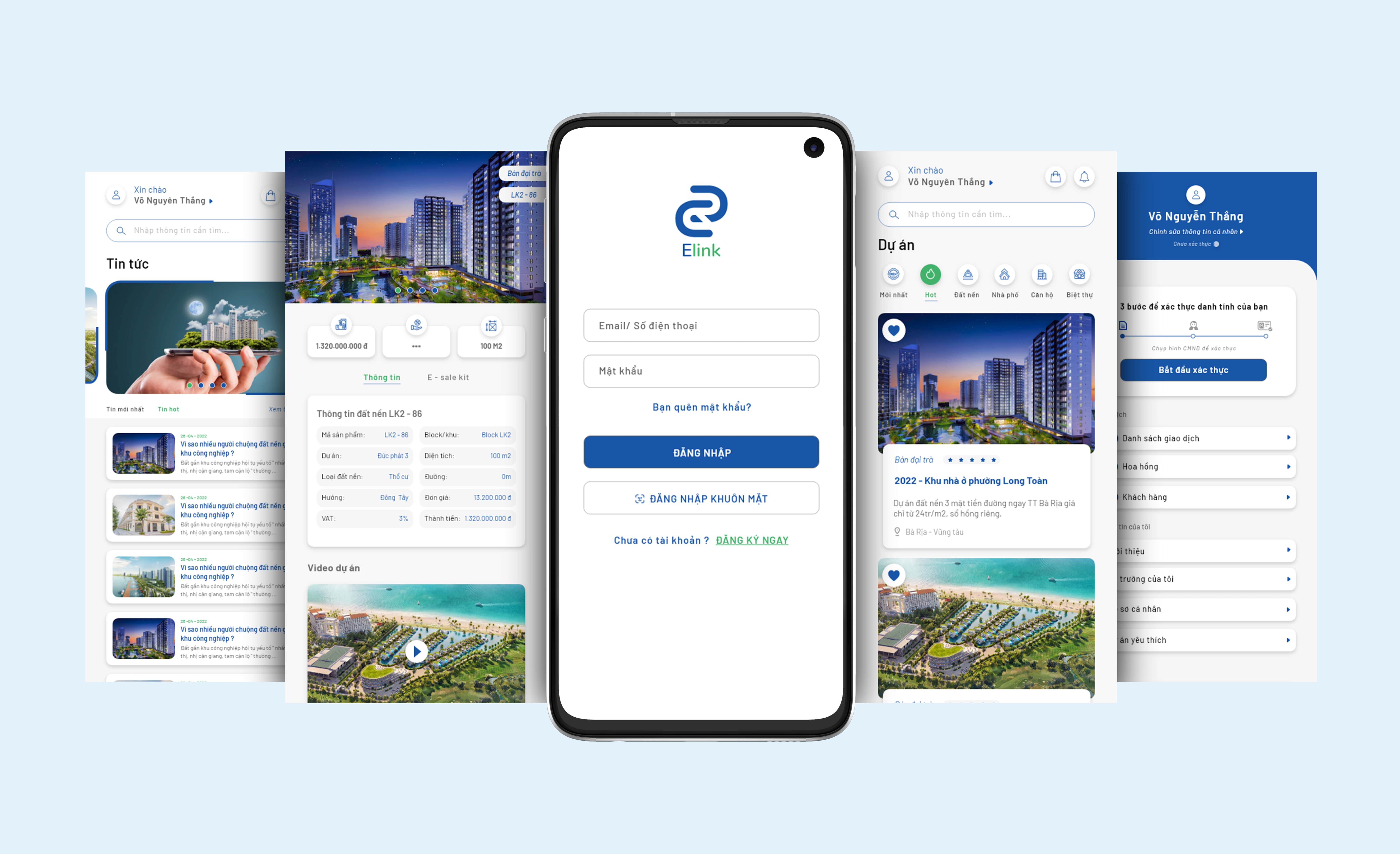 Dự án Thiết kế App Elink